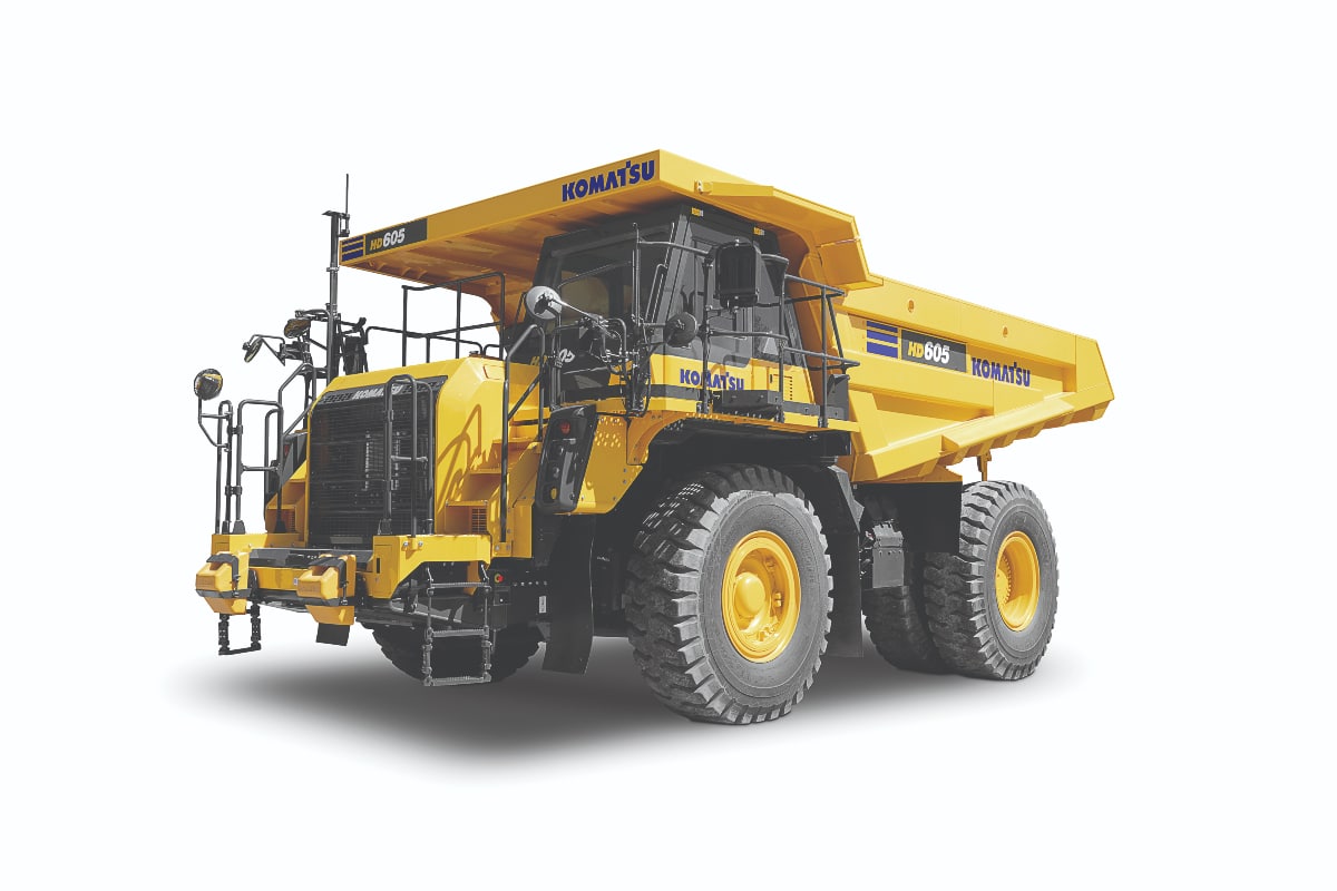 constructionHQ | Komatsu Unveils New HD605-10 Rigid Dump Truck for ...